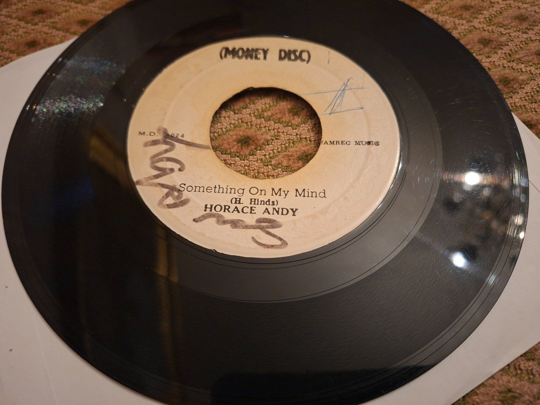 Reggae 7" - Horace Andy - Something on my Mind (Gebraucht) in Bernex ...