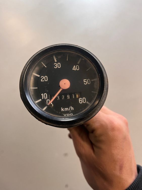 Puch X30 60mm Original VDO Tacho aus 2-Rad Geschäftsauflösun | Kaufen ...