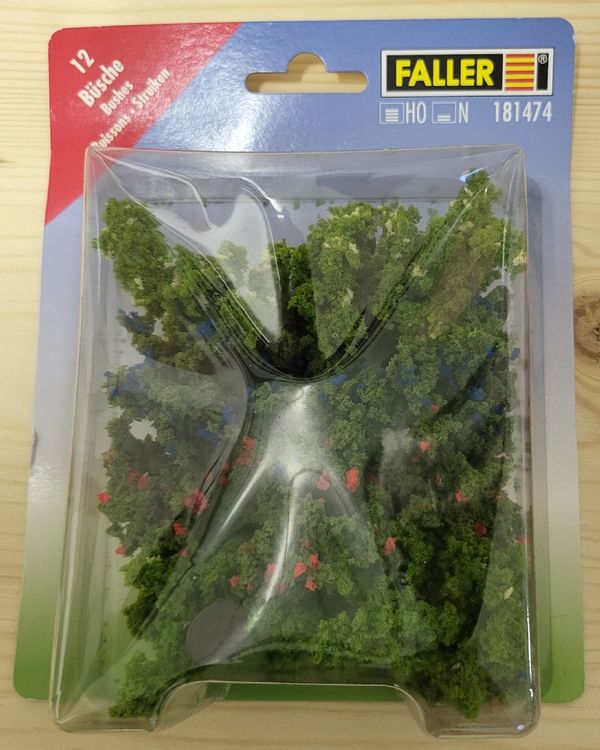 Faller 181474 12 Büsche(1set)H0 (Neu und originalverpackt) in Malters ...