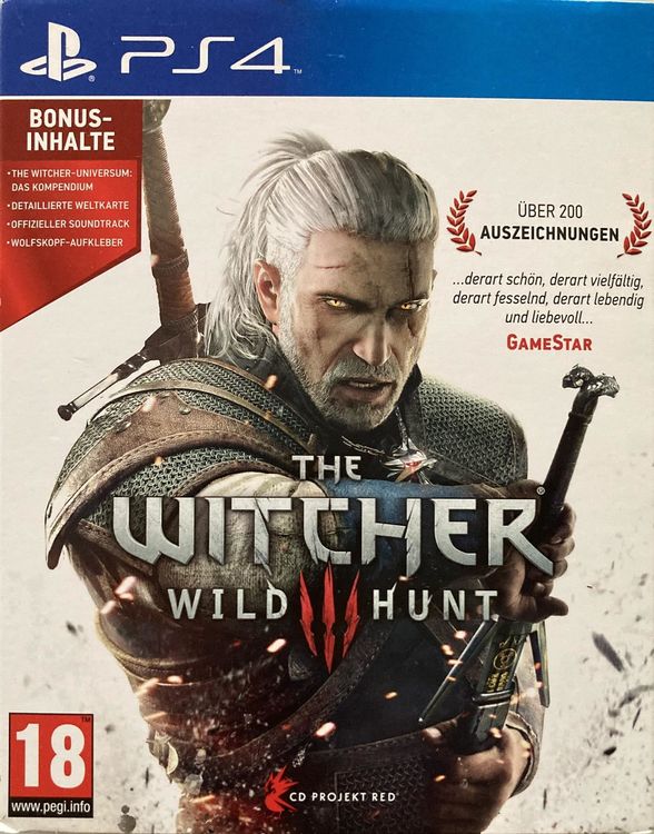 The Witcher 3 Wild Hunt - SONY PS4 (Gebraucht) in Jonschwil für CHF 18. ...
