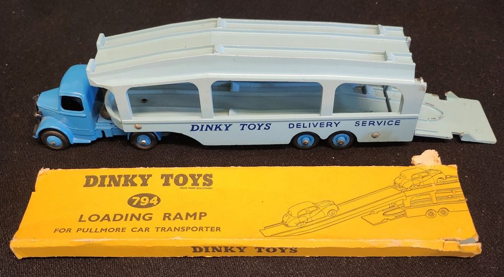 Dinky 982 Bedford Pullmore Autotransporter MIT RAMPE (Neu (gemäss ...