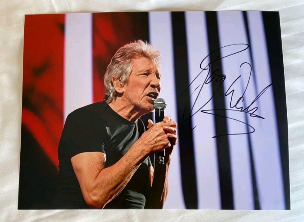 Pink Floyd Roger Waters autograph + COA (Neu (gemäss Beschreibung)) in ...