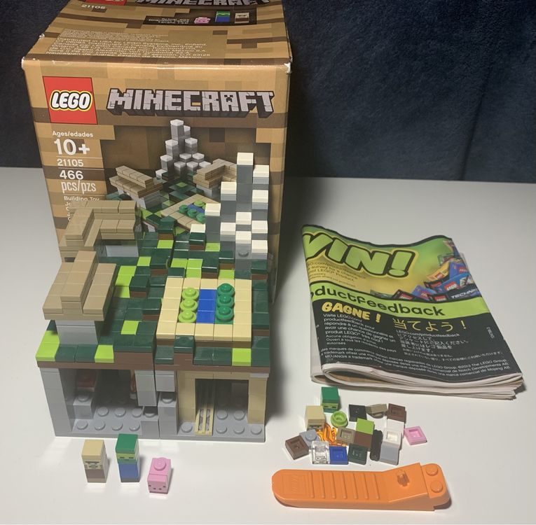 Lego Minecraft 21105 (Micro World) (Gebraucht) in Valeyres-sous-Ursins ...