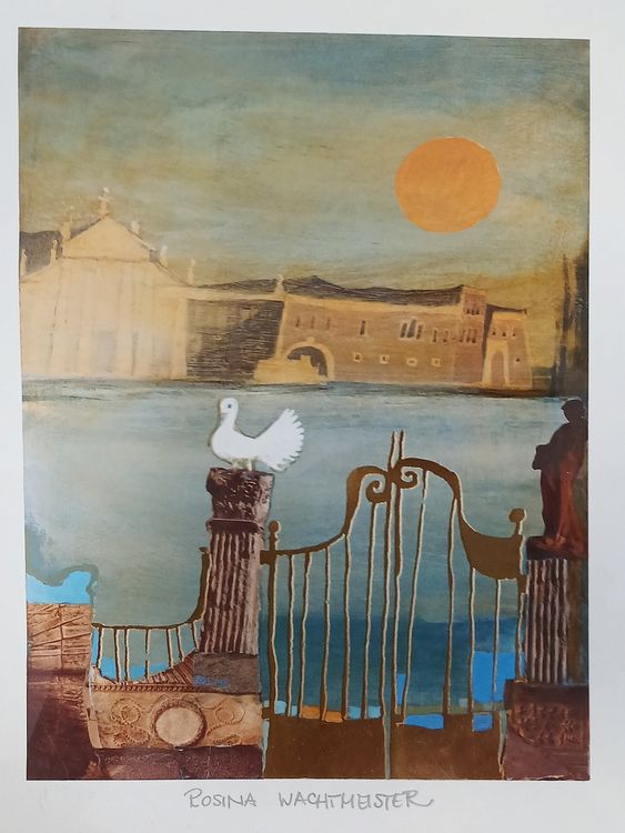 2) Rosina Wachtmeister - Bild gerahmt (Gebraucht) in Hinwil für CHF 5 – mit Lieferung auf ...