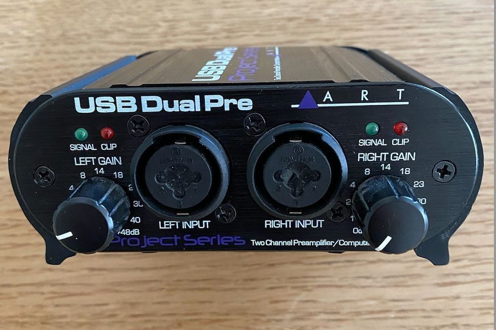 ART Dual Pre USB Mikrofon Vorverstärker | Kaufen auf Ricardo