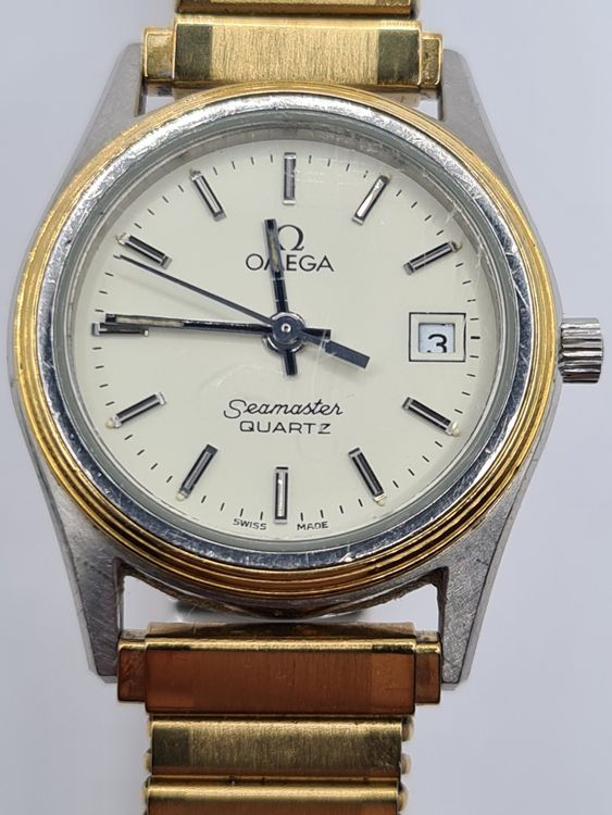 Omega Seamaster Quartz Damenuhr | Kaufen auf Ricardo