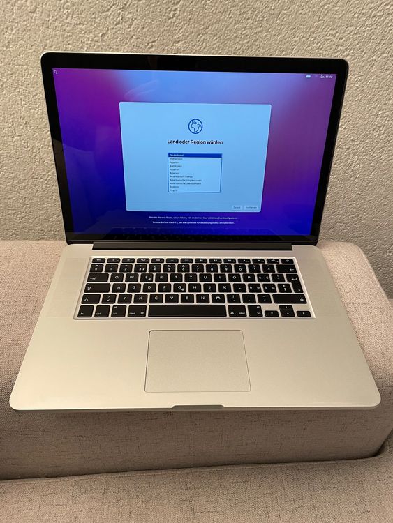 Apple MacBook Pro A1398 (Retina, 15-inch, Mid 2015) (Gebraucht) in ...