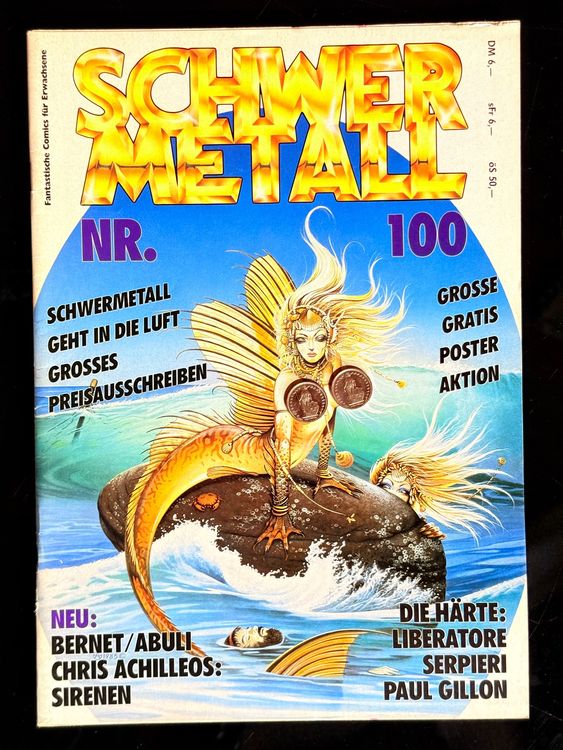 Schwer Metall Nr. 100 !!! Comic Klassiker - Kult Vintage. (Gebraucht ...