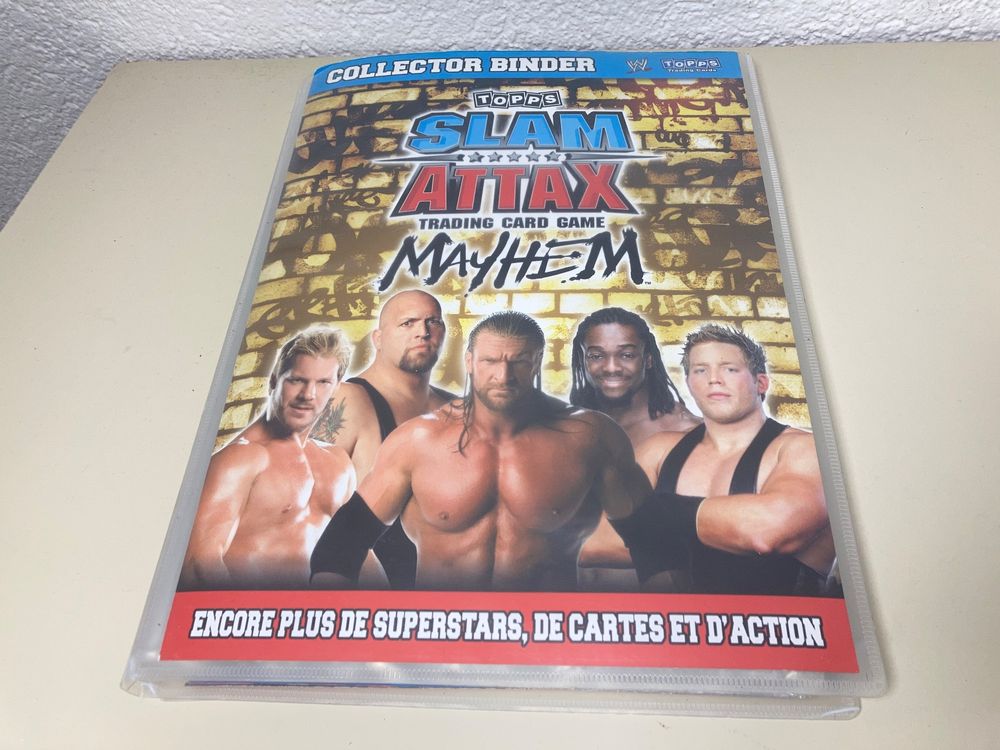 5 AUTOGRAPHES STARS DU CATCH + 540 CARTES + ALBUM DE CATCH (Gebraucht ...