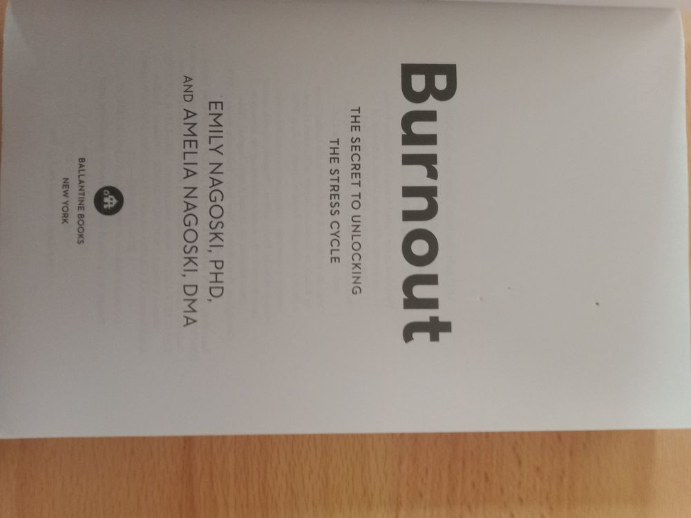 Emily & Amelia Nagoski Burnout Stress Depression Psychology (Gebraucht ...