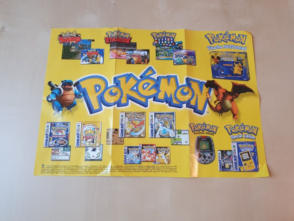 Pokemon / N64 / Game Boy Werbung (Gebraucht) in Stansstad für CHF 5 ...
