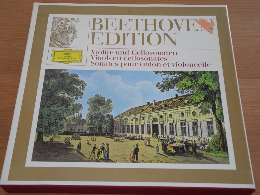 BEETHOVEN:ALLE VIOLIN- + CELLOSONATEN - KEMPFF/FOURNIER -DGG (Neu ...