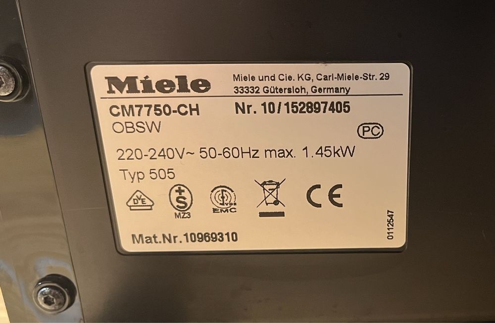 Miele CM7750-CH | Kaufen auf Ricardo
