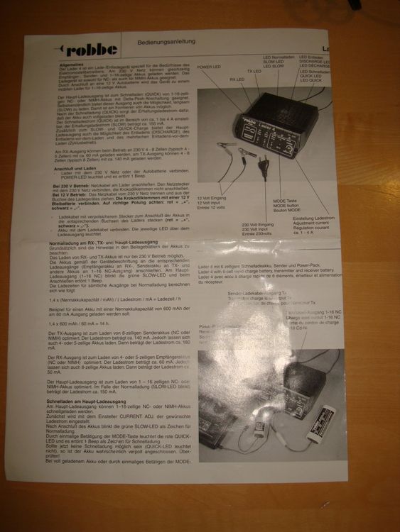 Robbe Lader 4 Modellbau Ladegerät | Kaufen auf Ricardo
