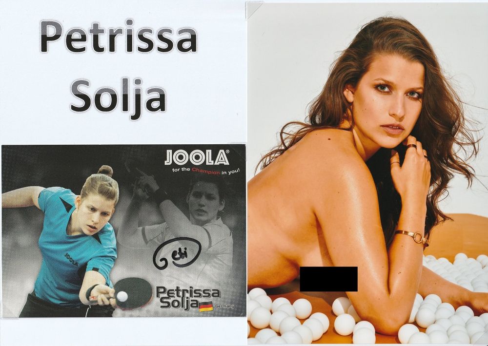 Petrissa Solja / Originalautogramm (Gebraucht) in Schwyz für CHF 7 – mit Lieferung auf Ricardo ...