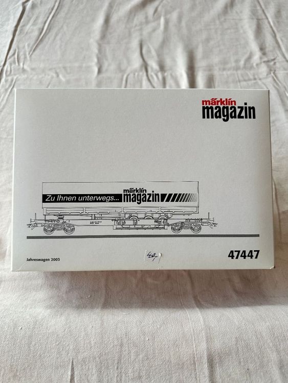 Märklin 47447 Jahreswagen 2003 " Märklin Magsin " (Neu und ...