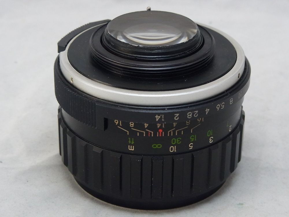 Fifty Tomioka Porst Color Reflex 55mm f1.4 M42 #v2 (Gebraucht) in ...