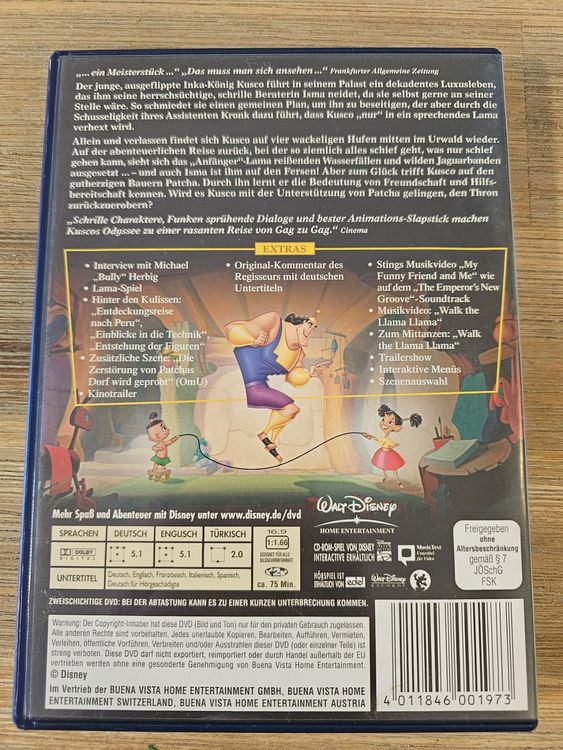 Walt Disney - Ein Königreich für ein Lama - DVD - Top! (Gebraucht) in ...