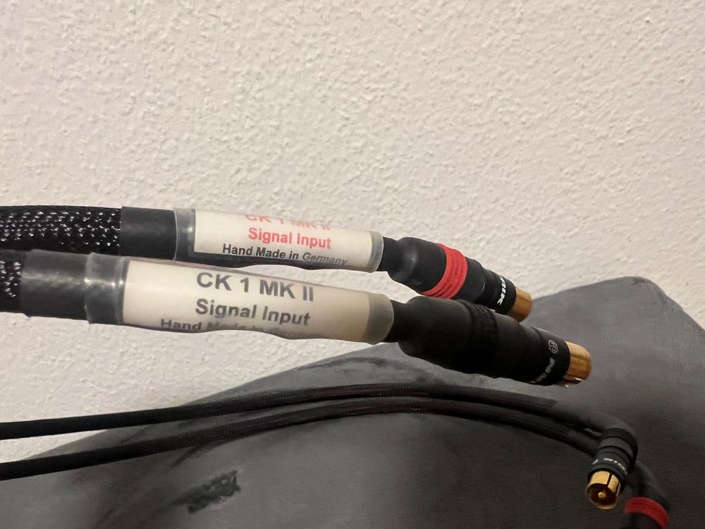 JC AUDIO High End Cinch Kabel CK1 MKII 1m - Neutrik Stecker | Kaufen ...