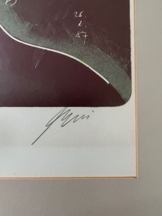 Gemälde von Hans Erni (Lithografie) | Acheter sur Ricardo