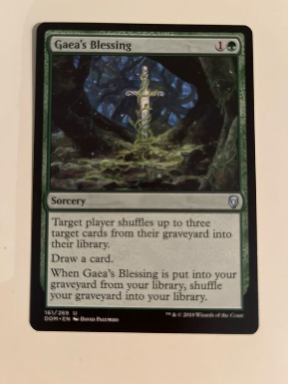 1 x Gaea's Blessing - Magic: The Gathering - MtG (Gebraucht) in Kriens ...