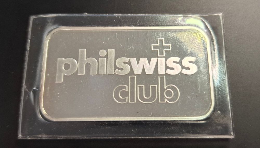 Philswiss Silber 999 1 Unze Barren (Gebraucht) in Bern 14 für CHF 36 ...