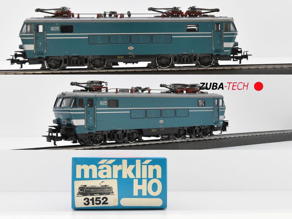 Märklin 3152 E-Lok Serie 16 SNCB H0 WS Analog mit OVP | Kaufen auf Ricardo