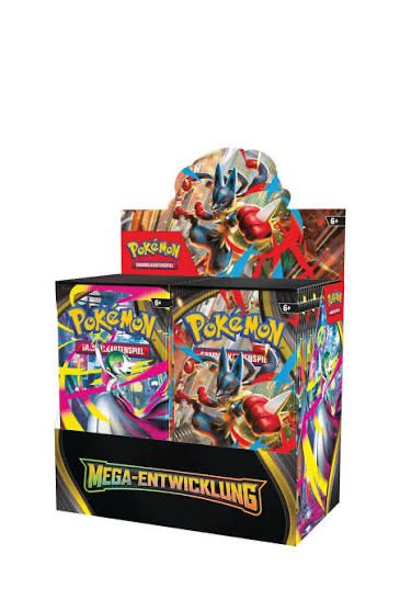 Pokemon Mega-Entwicklung Display (DE) (Neu und originalverpackt) in ...