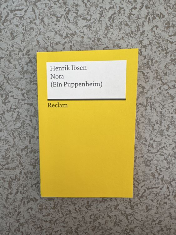 Henrik Ibsen - Nora (Ein Puppenheim), Reclam - Top Zustand! (Neu (gemäss Beschreibung)) in ...
