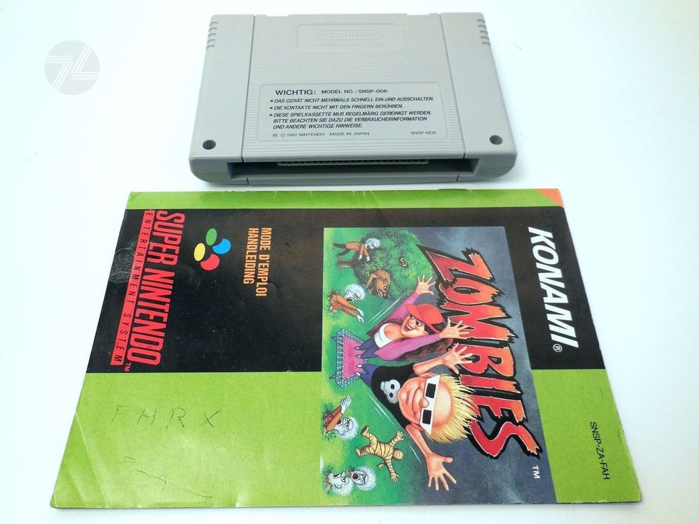 Zombies Nintendo Snes Game + Manual (Gebraucht) in Wetzikon ZH für CHF ...