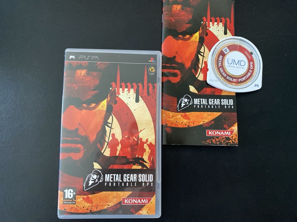 Metal Gear Solid PSP + jeu + notice - Parfait état (Gebraucht) in ...