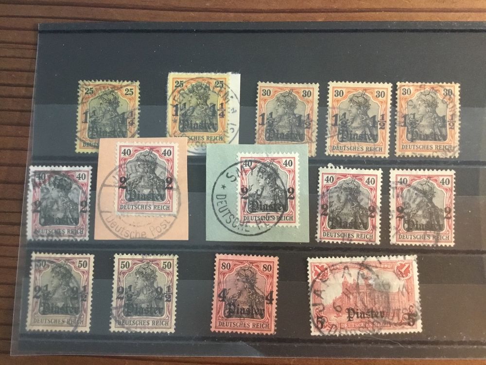 Türkei deutsche Auslandpost Lot (Gebraucht) in Roggwil TG für CHF 5 – mit Lieferung auf Ricardo ...