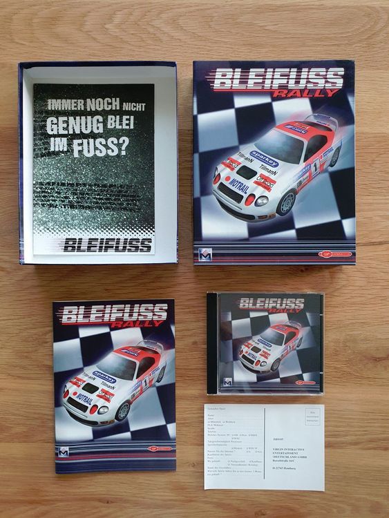 PC Game Bleifuss Rally 1997 Big Box Deutsch TOP Zustand (Gebraucht) in Greifensee für CHF 50 ...