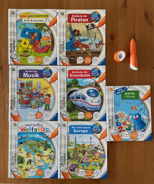 7 x Kinder Buch Tip Toi inkl Stift von Ravensburger (Gebraucht) in ...