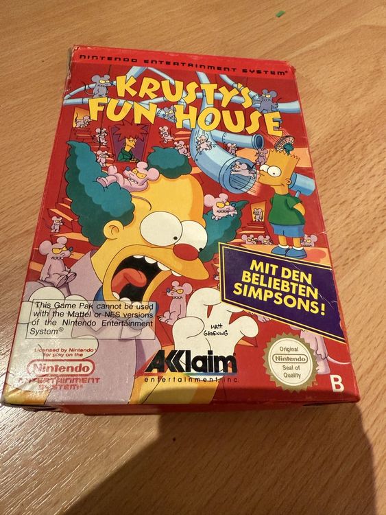 Nintendo Nes Krusty s Fun House (Gebraucht) in Birmensdorf ZH für CHF ...