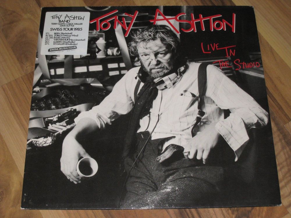 LP - TONY ASHTON - LIVE IN THE STUDIO | Kaufen auf Ricardo
