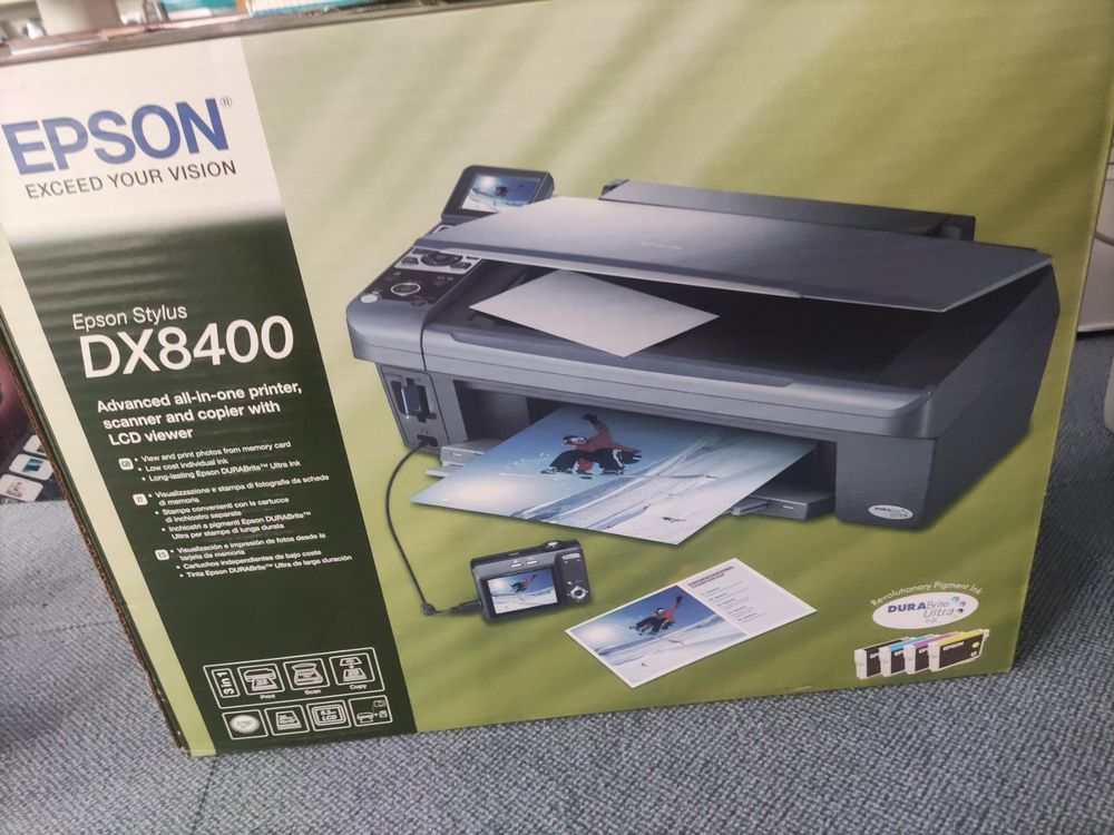 Epson Stylus DX8400 All in one printer Scanner Drucker (Neu (gemäss ...