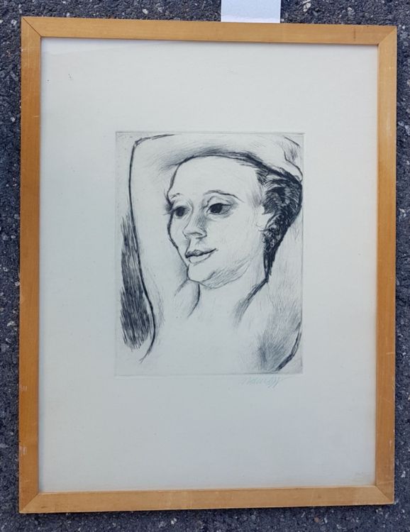 Frauenportrait Alexander Leo Soldenhoff | Kaufen auf Ricardo