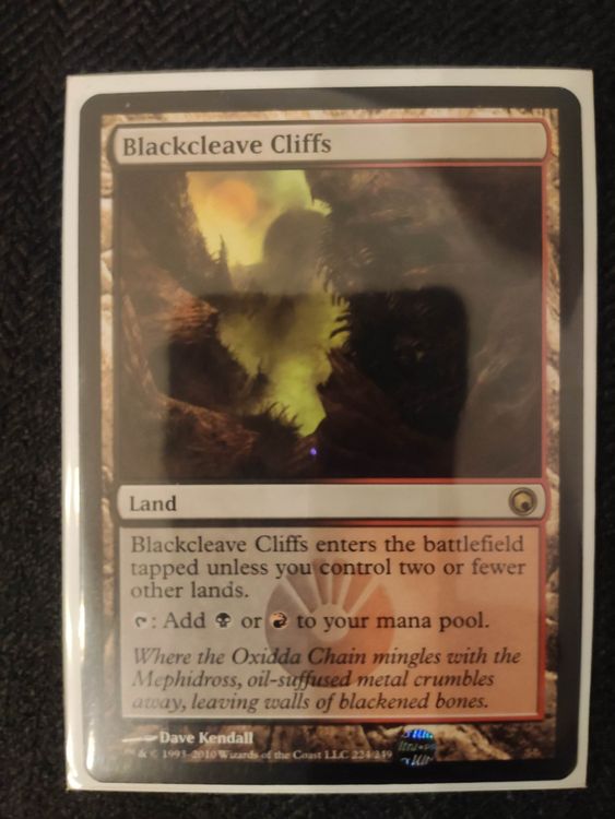 Magic the Gathering: Blackcleave Cliffs (Mint) | Kaufen auf Ricardo