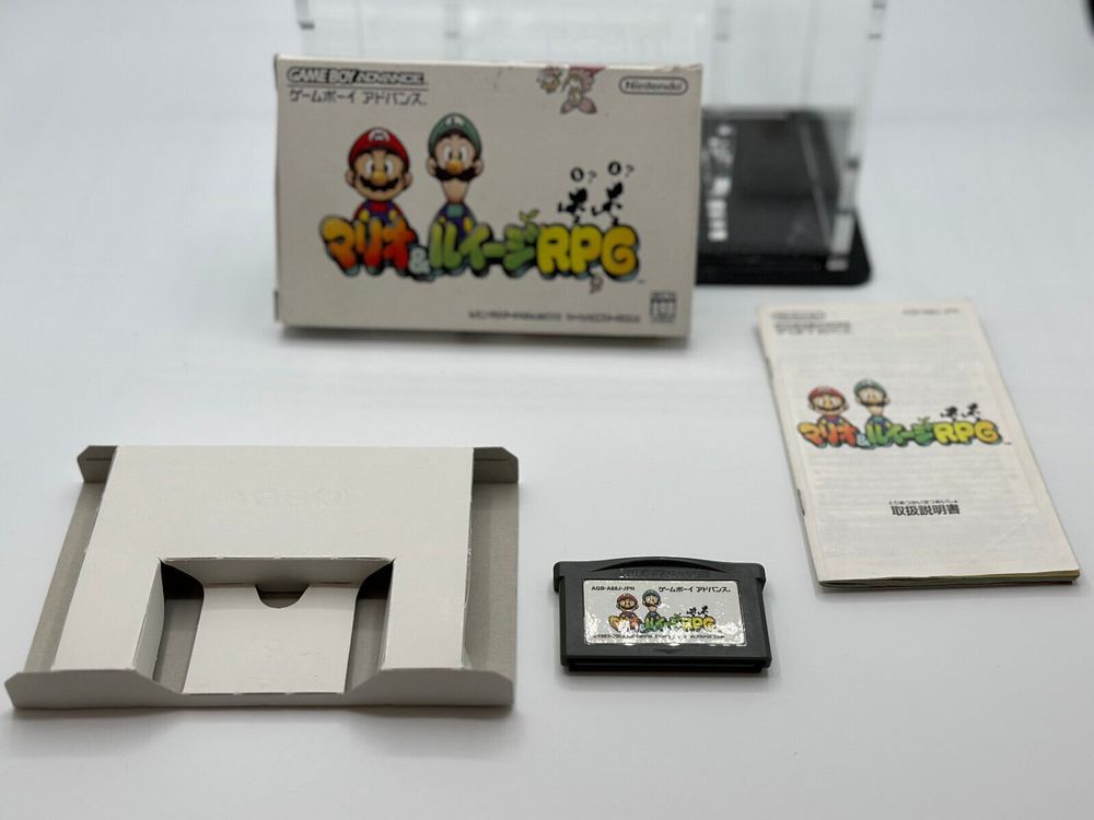 Mario & Luigi RPG Land Game Boy Advance Gba Japan Jap Jeu (Gebraucht ...