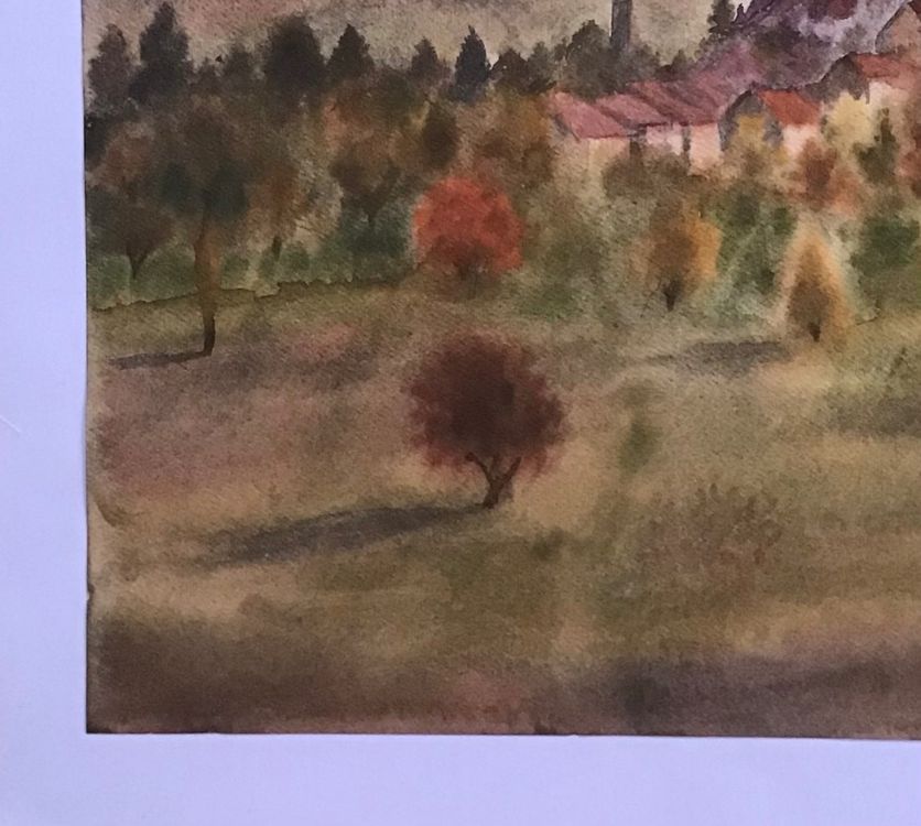 Karl Josef GLAUNER (1902-2000) Landschaft Aquarell | Kaufen auf Ricardo