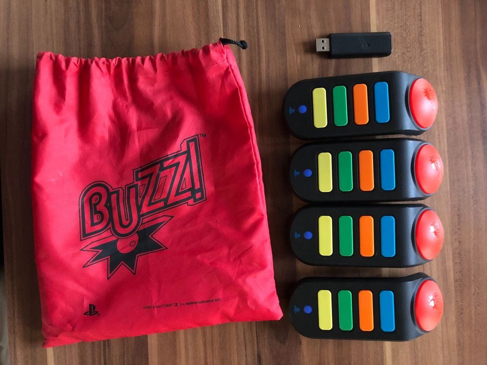 Buzz wireless Controler inkl. Quizspiel | Kaufen auf Ricardo