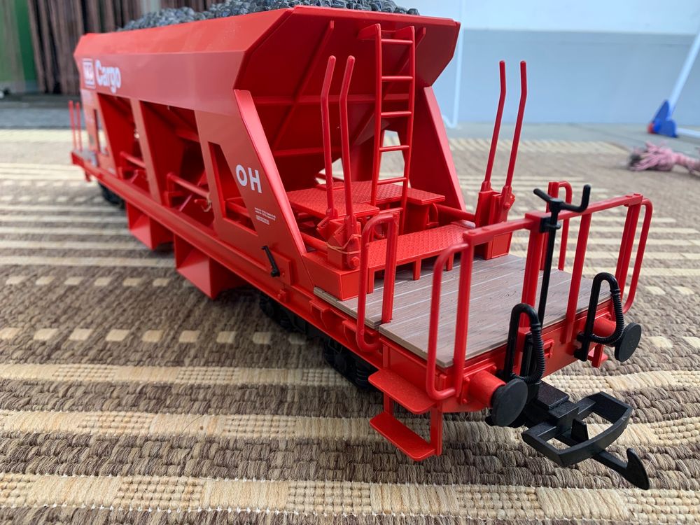 Piko LGB DB Cargo Selbstentladewagen mit Metallräder (Neu (gemäss ...