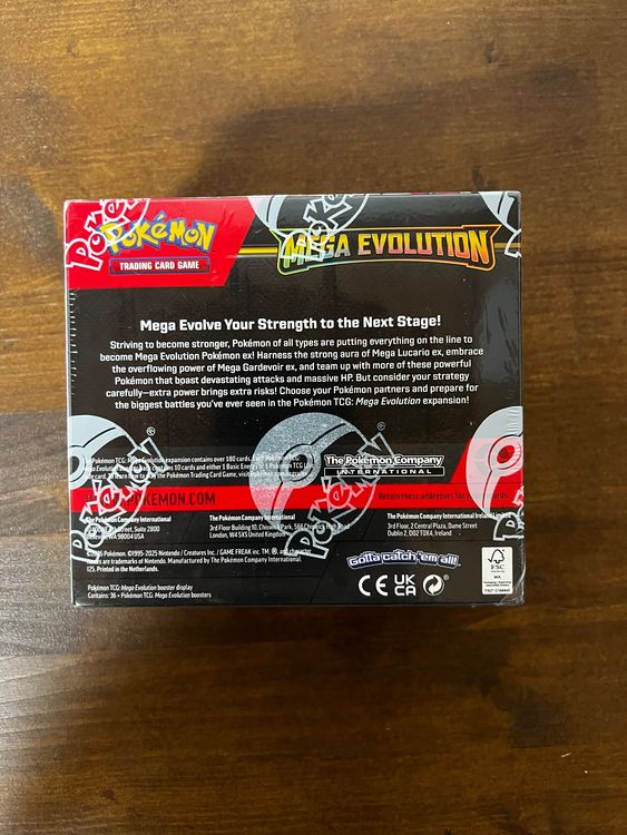 Pokemon Mega Evolution Booster Box Display - EN - ab 1.-! (Neu und ...