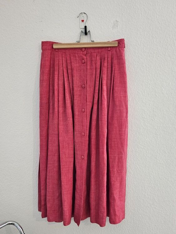 Vintage Leinen Rock HIRSCH L | Kaufen auf Ricardo