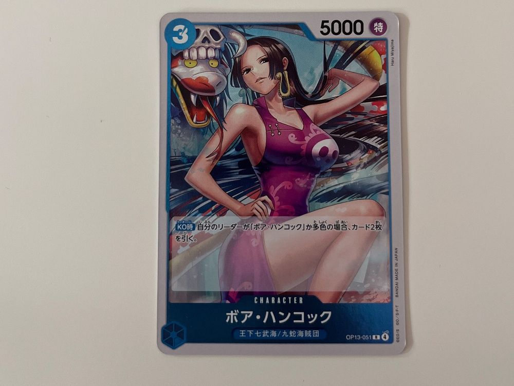 One Piece Card Game - Boa Hancock OP13-051 R jpn (Gebraucht) in Oberengstringen für CHF 1 – mit ...