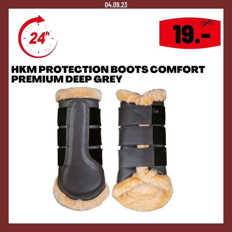PHILI-RIDING HKM Protection Boots Comfort Grey | Kaufen auf Ricardo