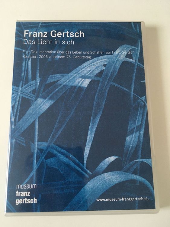 Franz Gertsch - DVD DAS LICHT IN SICH - DVD | Kaufen auf Ricardo