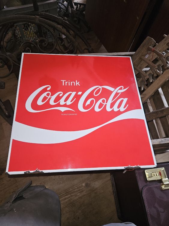 emailschild coca cola (Gebraucht) in Cevio für CHF 300 – mit Lieferung auf Ricardo kaufen