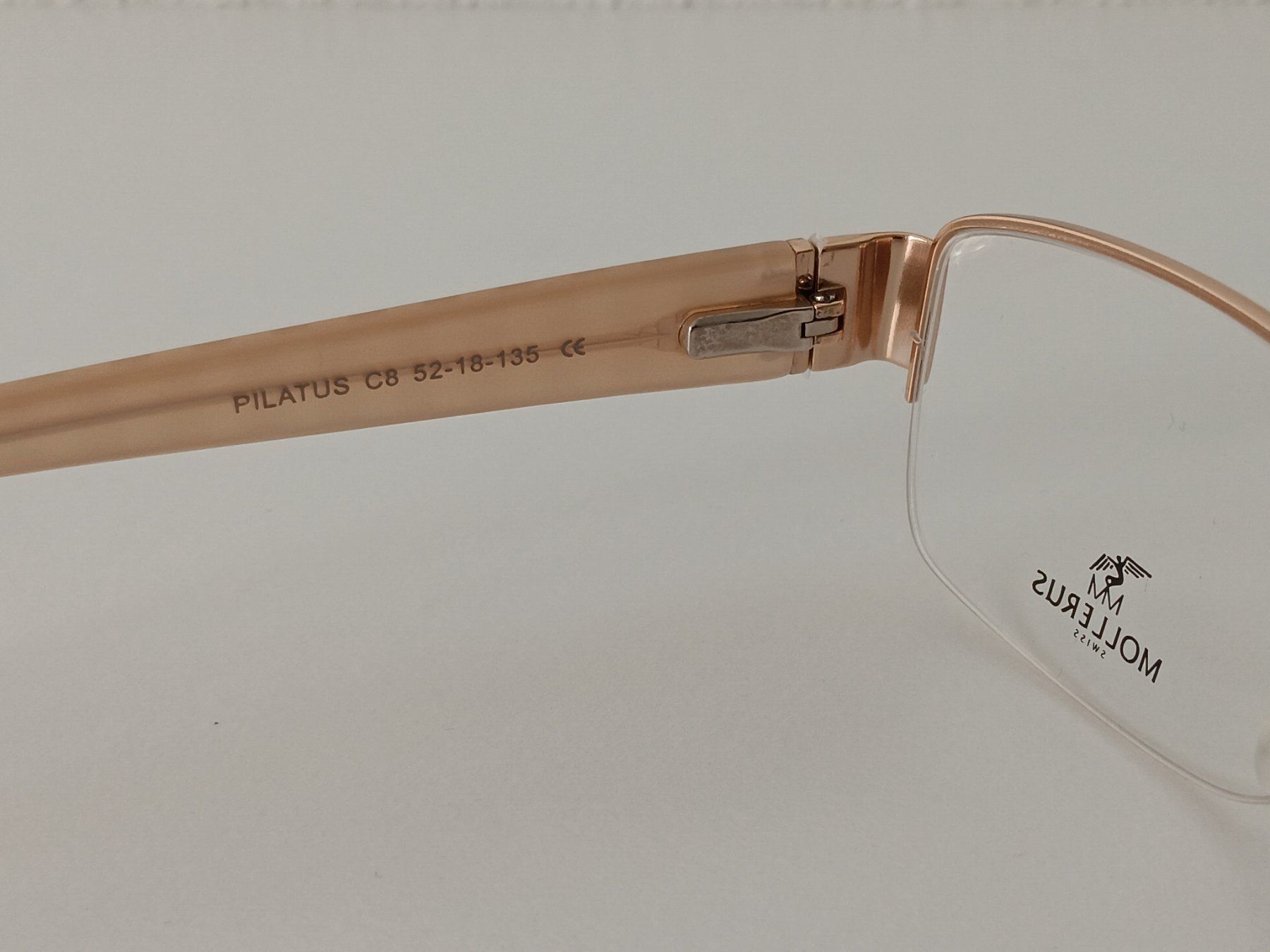 MOLLERUS - Brillenfassug PILATUS - Gold - Fabrikneu (Neu und ...